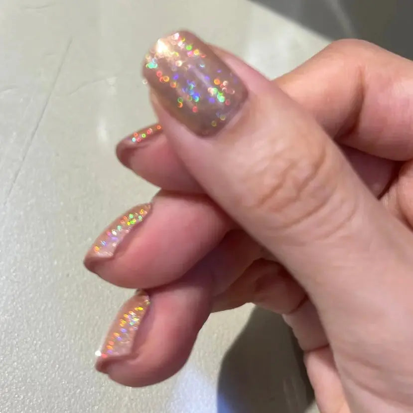 HAND-PAINTED FLOWERS- SEMICURED UV GEL NAIL STICKERS KIT NG200277 - Quinnas