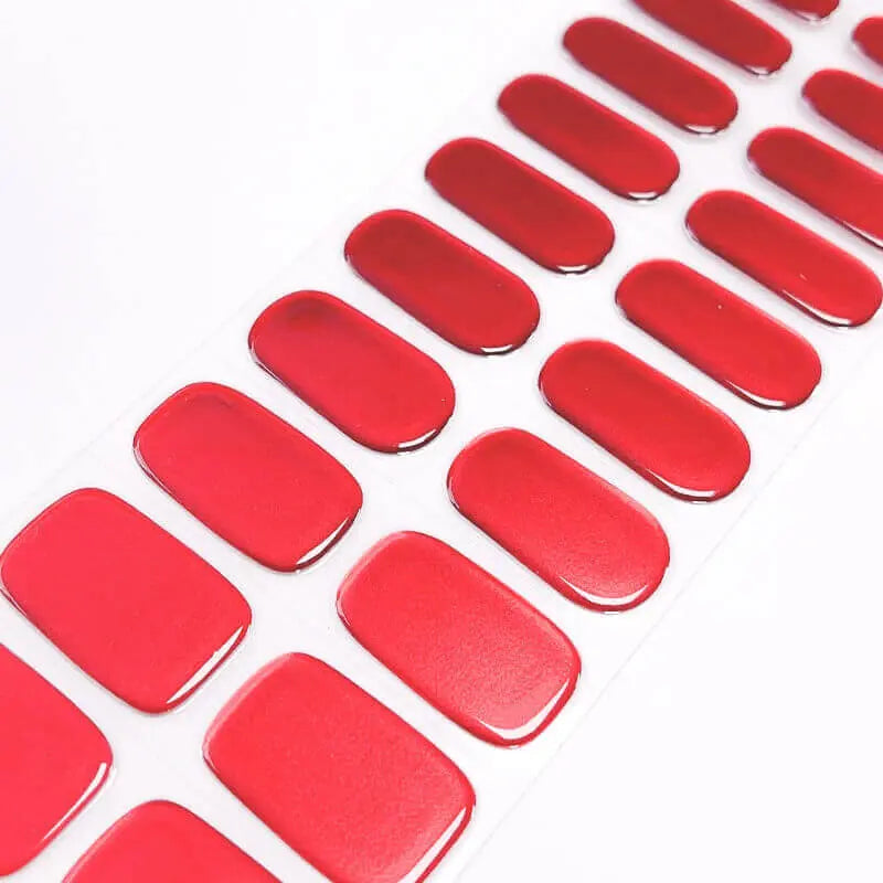 LUMINOUS LARGE SEQUIN NAIL GEL- SEMICURED UV GEL NAIL STICKERS KIT ...